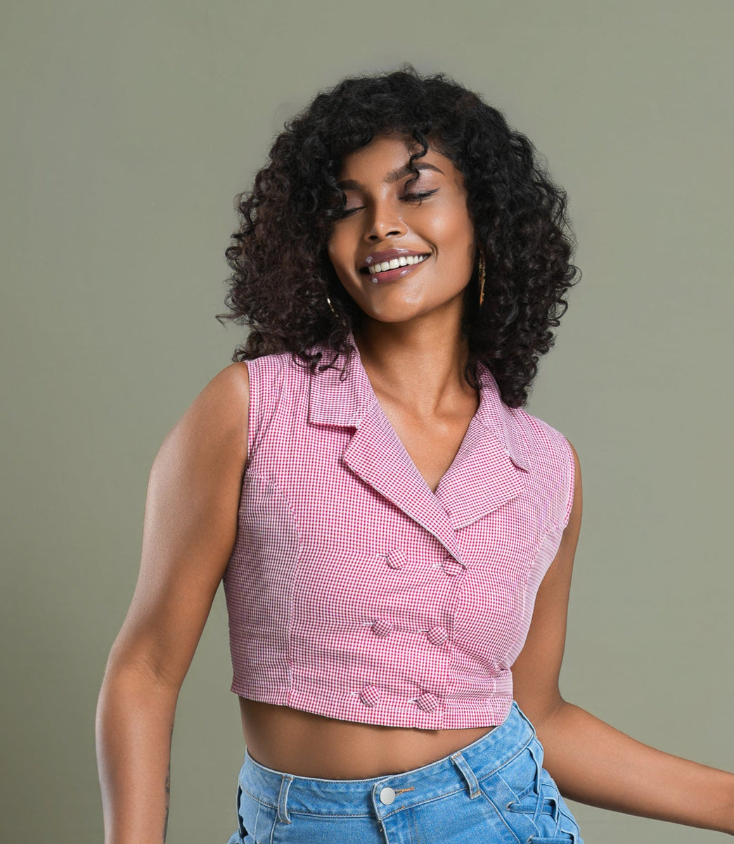 Button Bella Top – TIE